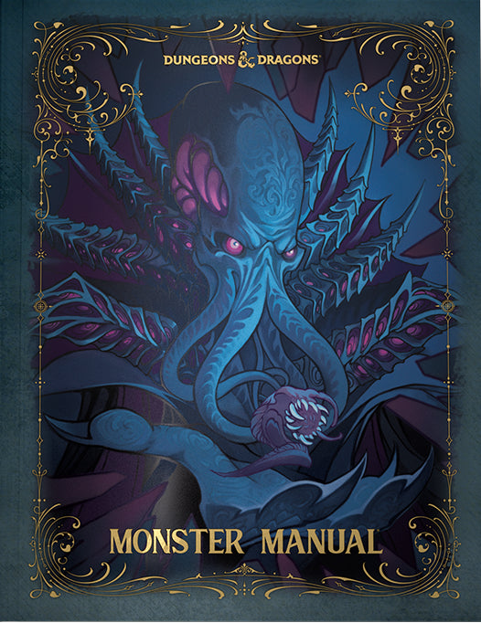 Dungeons Dragons 5E 2024 Monster Manual Alternate Art Cover Dungeons Dragons 5E 2024 Monster Manual Alternate Art Cover