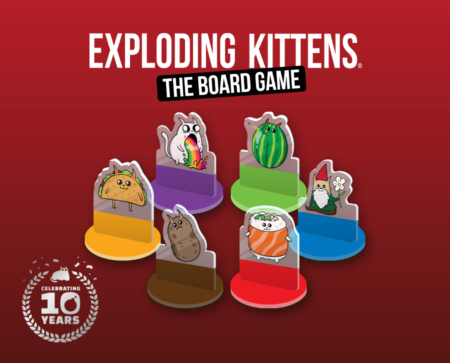 Exploding Kittens: The Board Game - Acrylic Meeples – Dragon's Den Games