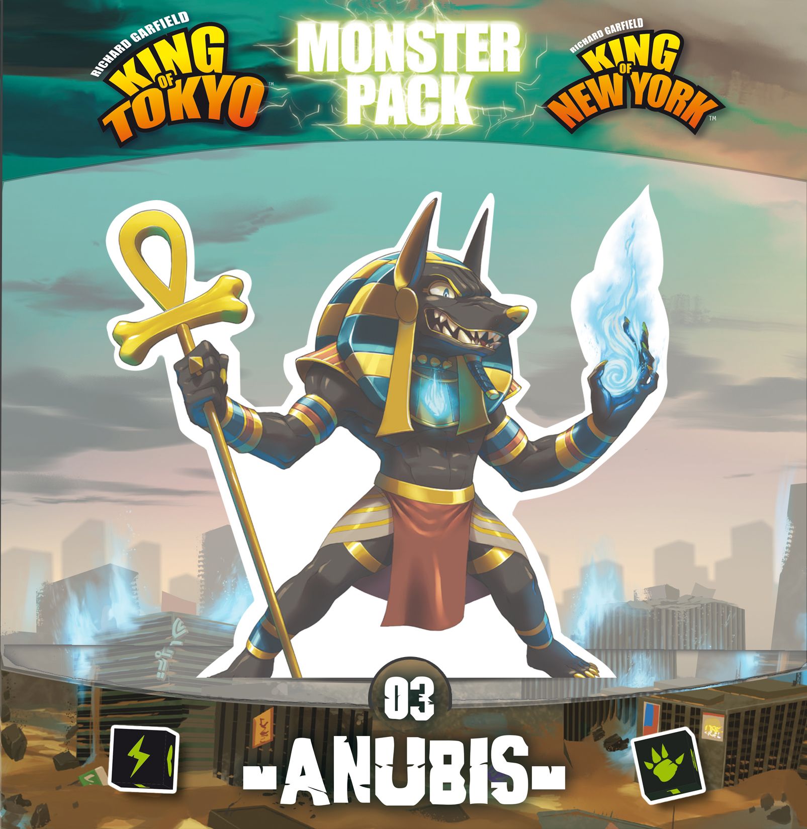 King of Tokyo: Monster Pack - Anubis – Dragon's Den Games