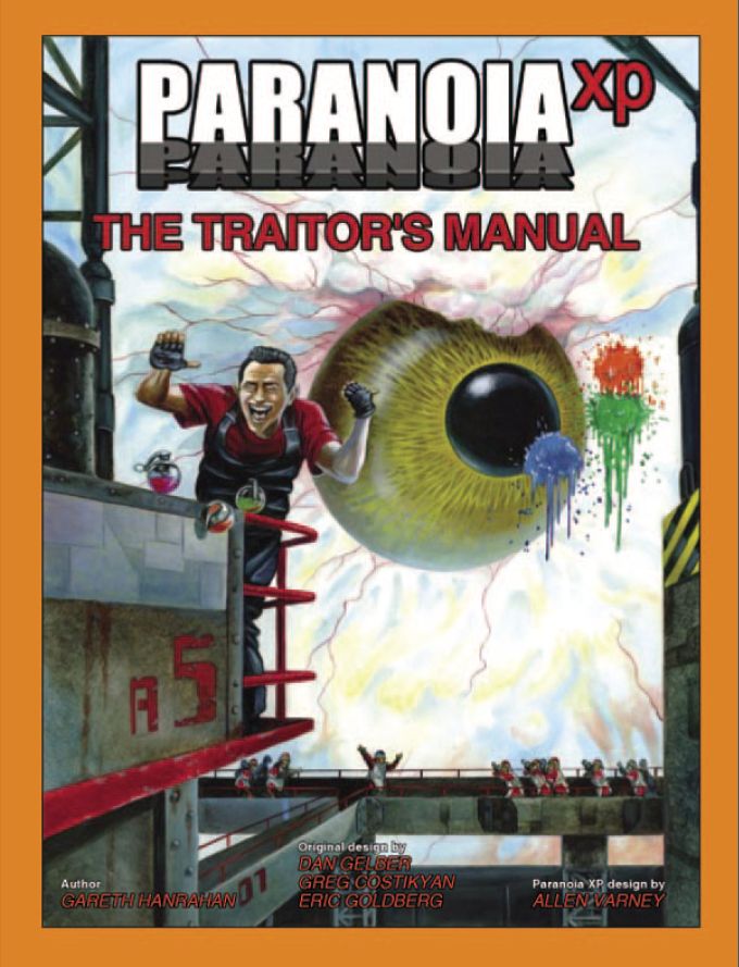 Paranoia XP: The Traitor's Manual – Dragon's Den Games